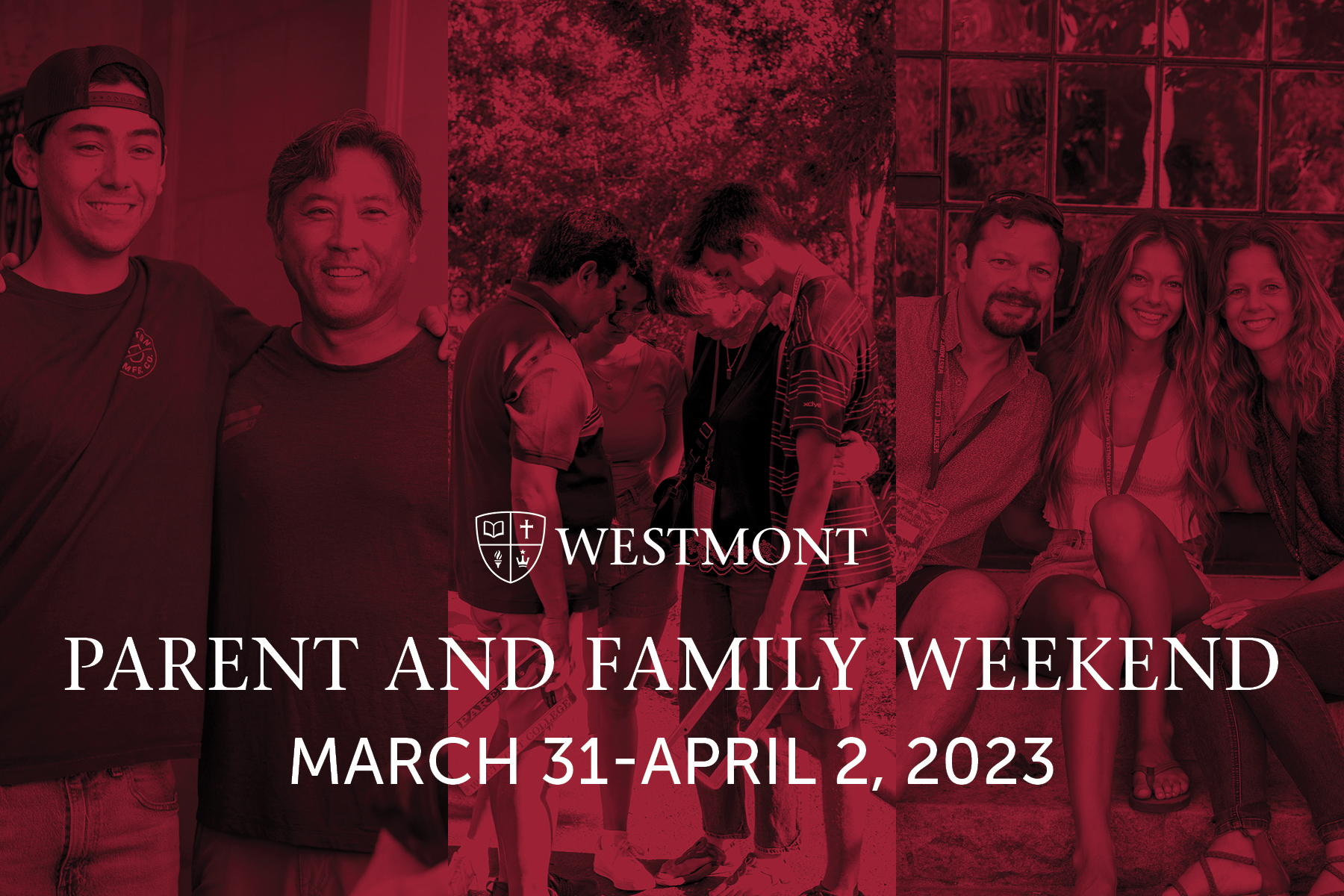 Parent & Family Weekend Confirmation | Westmont College