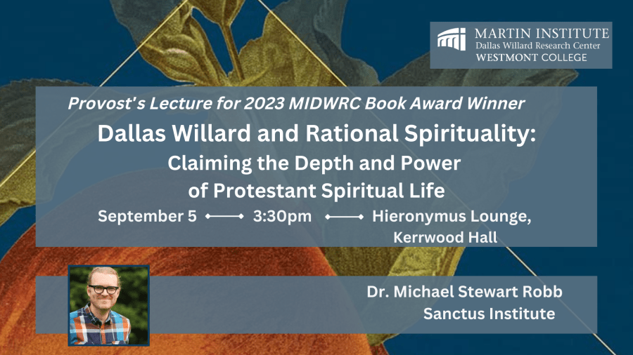 Martin Institute: Upcoming Events | Westmont College